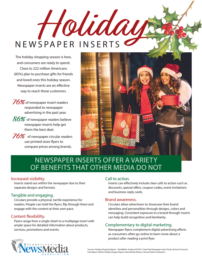 Advertising Sales Support Flyers - Pennsylvania NewsMedia Association